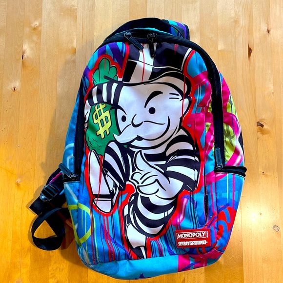 Sprayground | Bags | Sprayground Monopoly Backpack | Poshmark